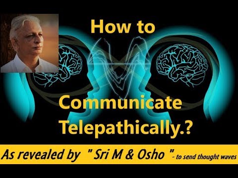 Telepathic Communication Art Of Sending Thought Waves Specially