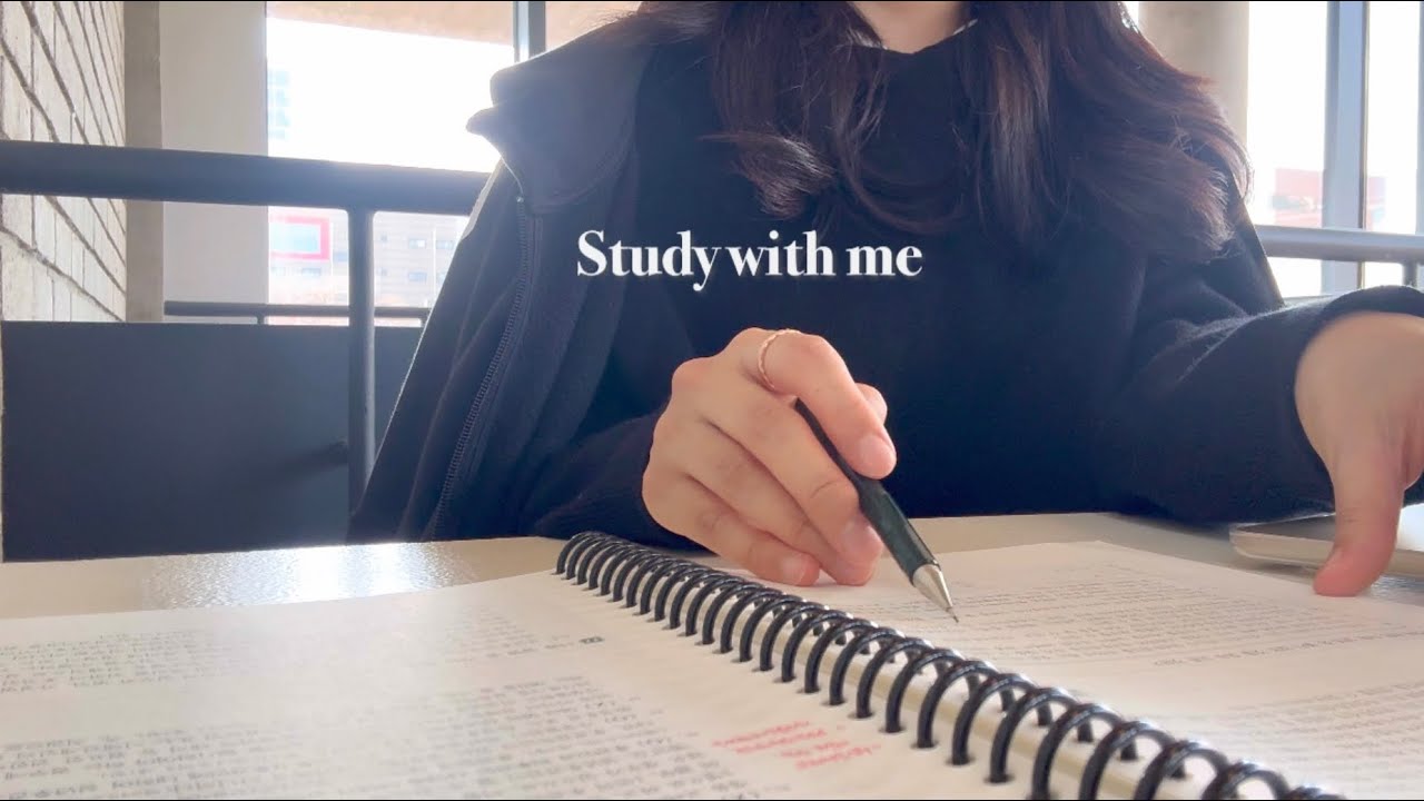 рџ 4 Hour Study With Me Cafe Background Noise No Break Youtube