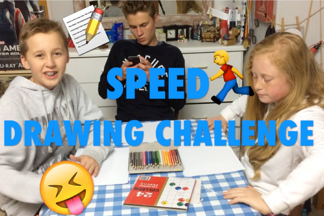 Speed Drawing Challenge Ideas At William Fellows Blog