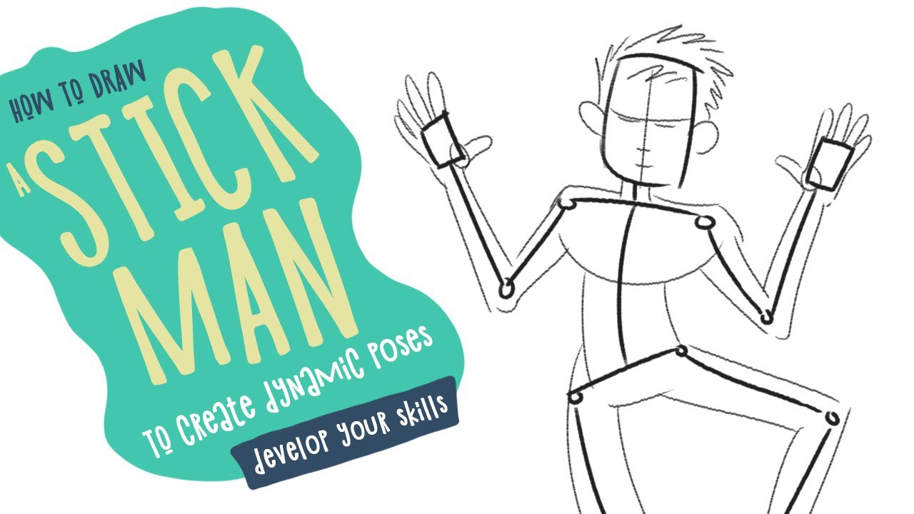 How To Draw A Stickman Step By Step Video Infoupdate Org