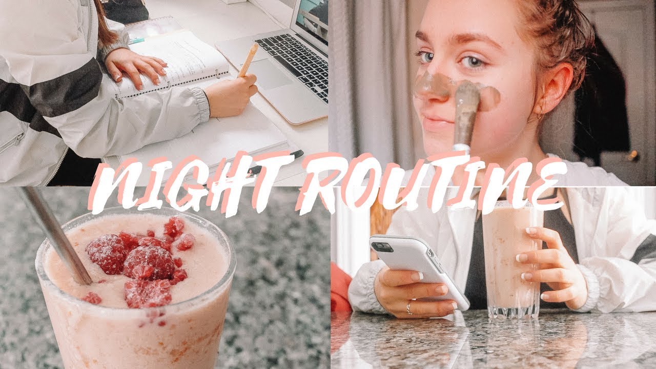 School Night Routine 2018 Youtube