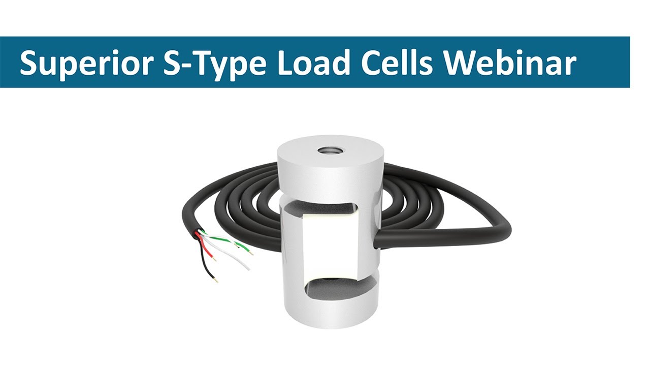 Superior S Type Load Cells Webinar Youtube