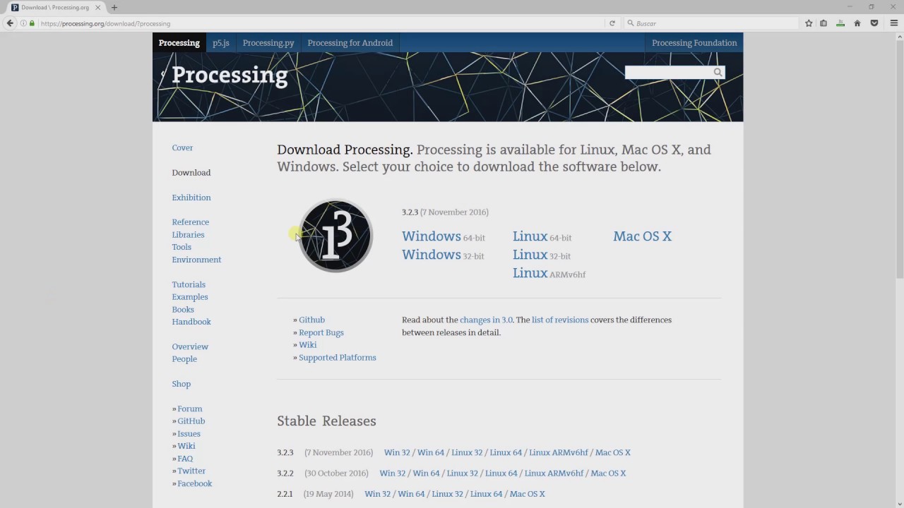 02 Tutorial Processing Instalando Processing Youtube