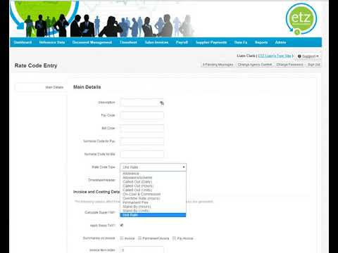 Rate Code Entry Youtube