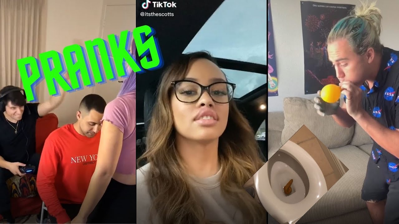 Collection Of Funny Tik Tok Pranks Youtube