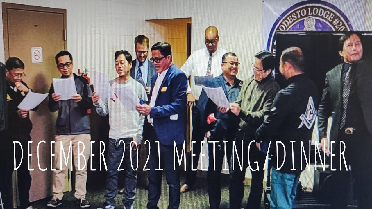 Stated Meeting For The Month Of December Youtube