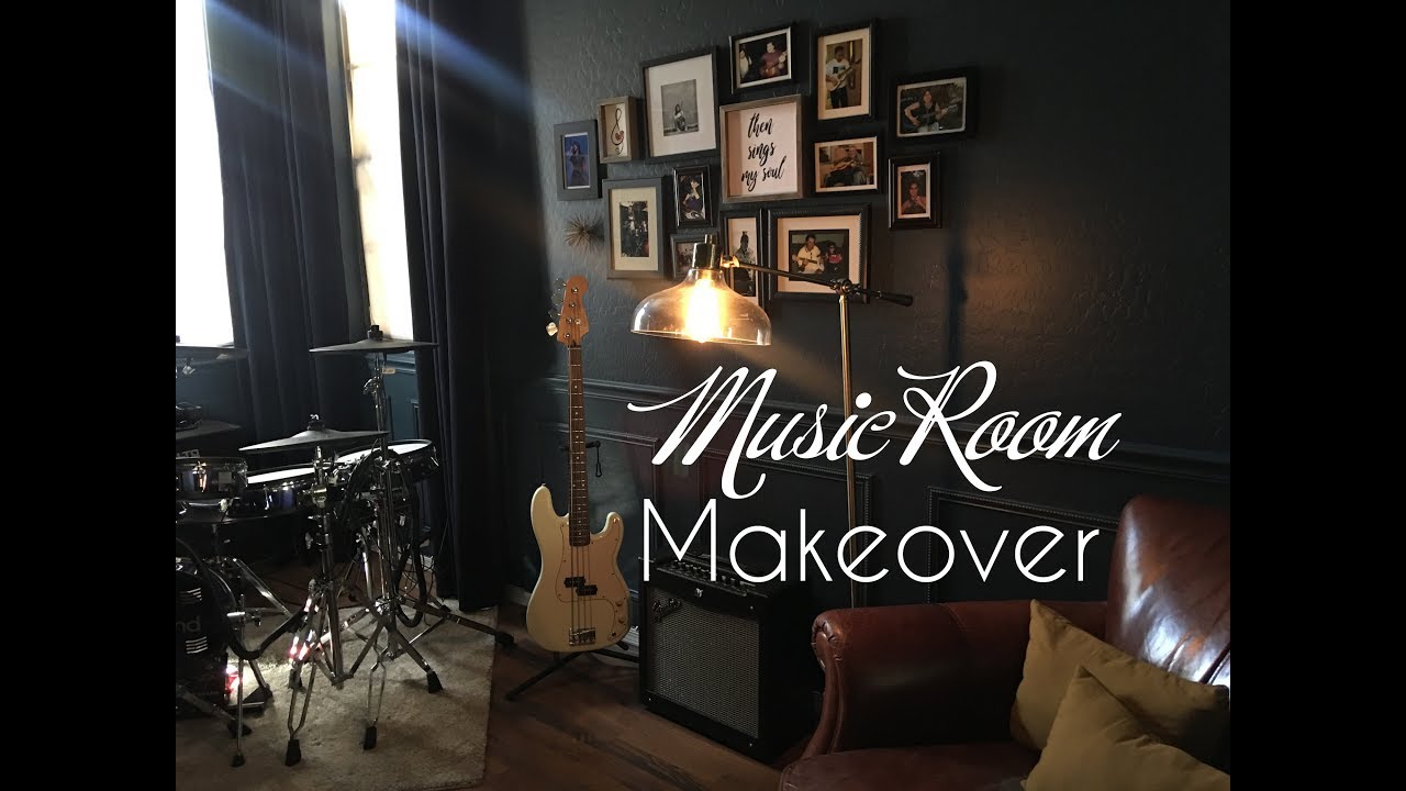 Music Room Makeover Dramatic Transformation On A Budget Plus An Easy