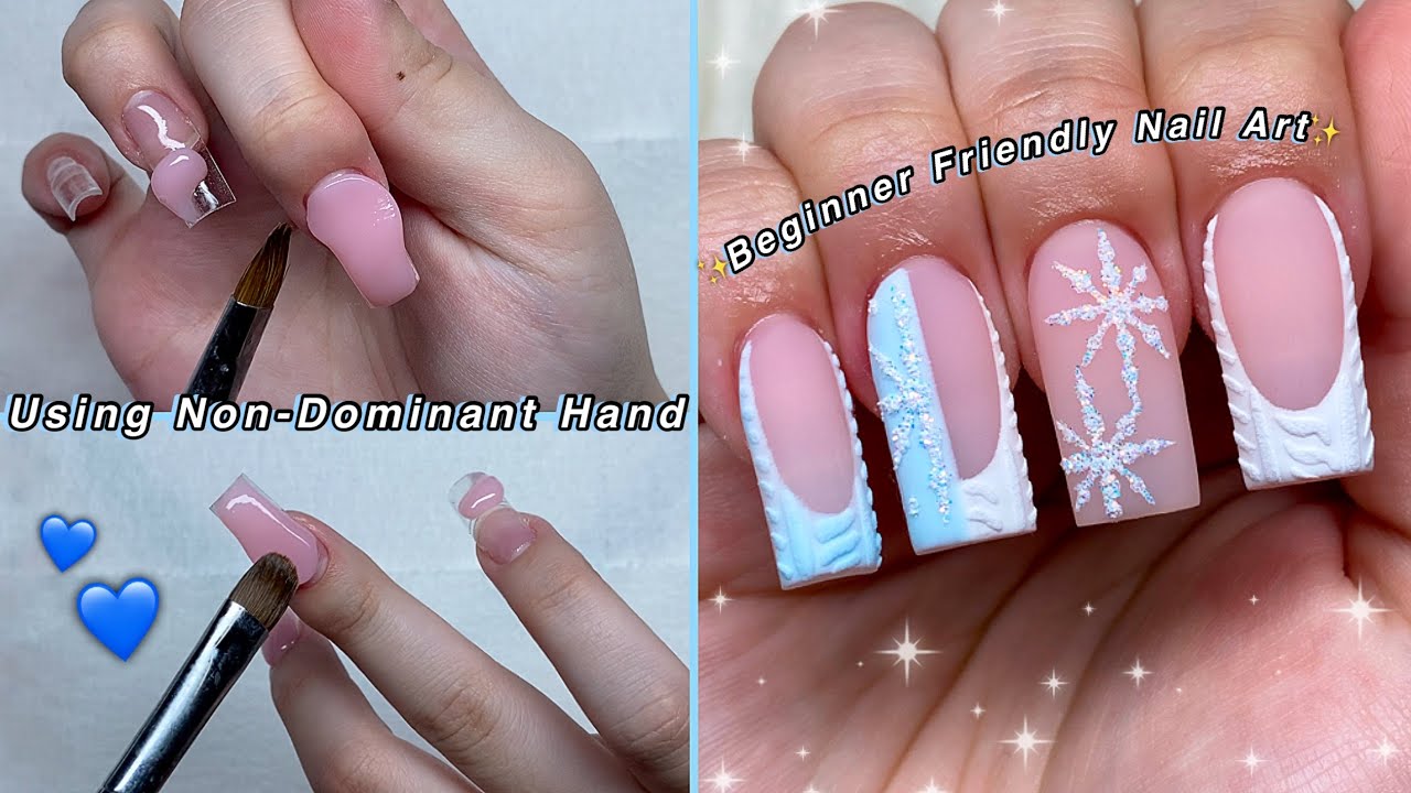 How To Apply Polygel Using Your Non Dominant Hand Tips For Beginners