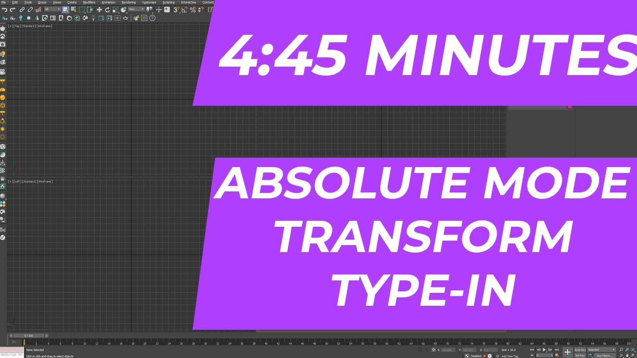 Absolute Mode Transform Type In Youtube