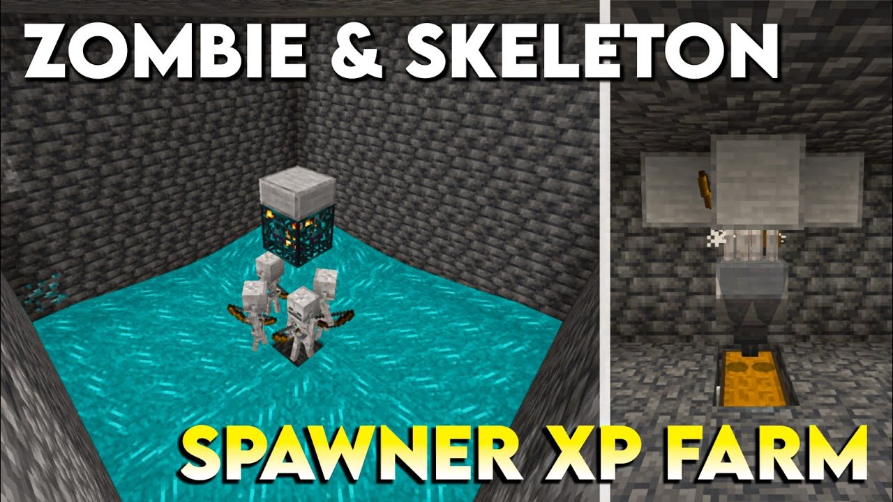 Skeleton Farm With Spawner At Andrea Delreal Blog