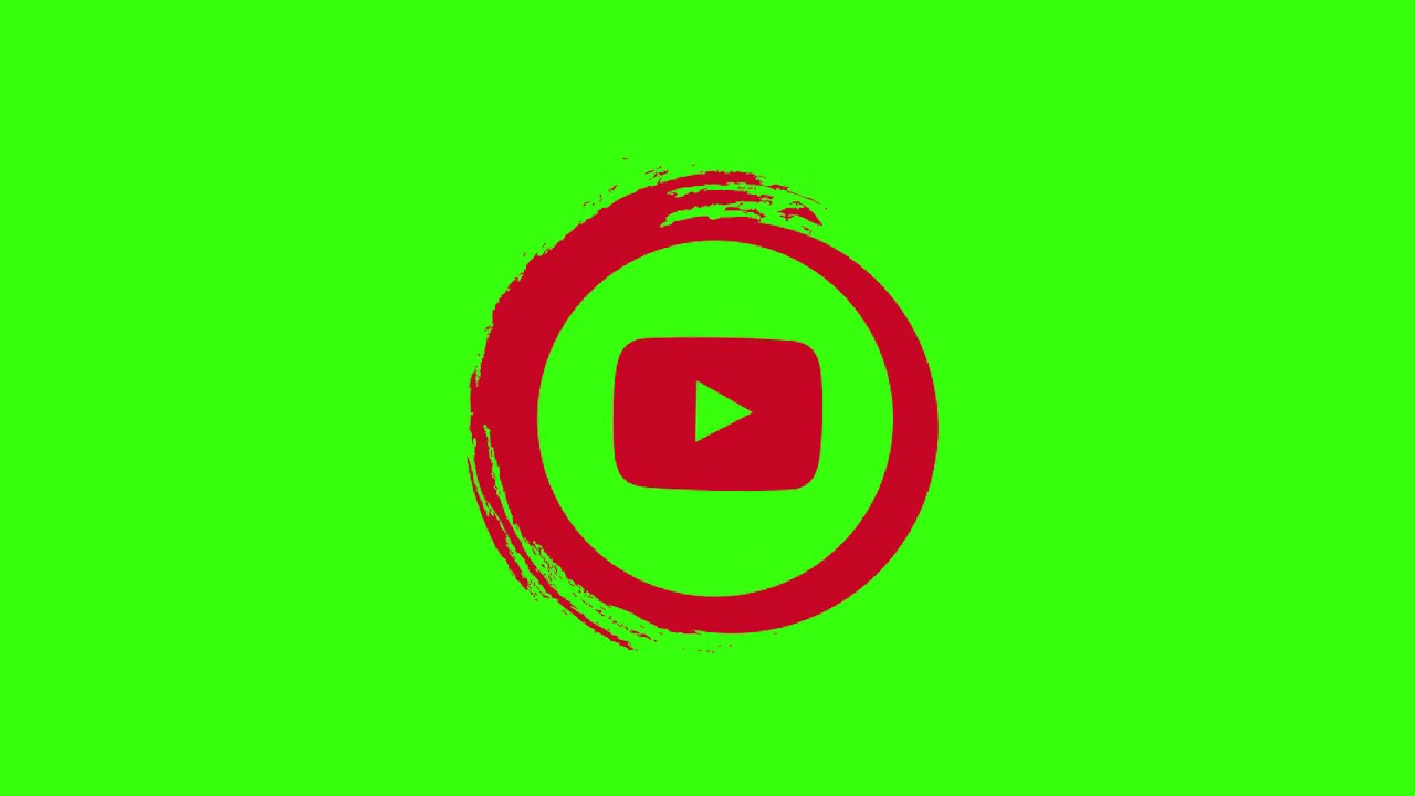 Logo Youtube Green Screen Youtube