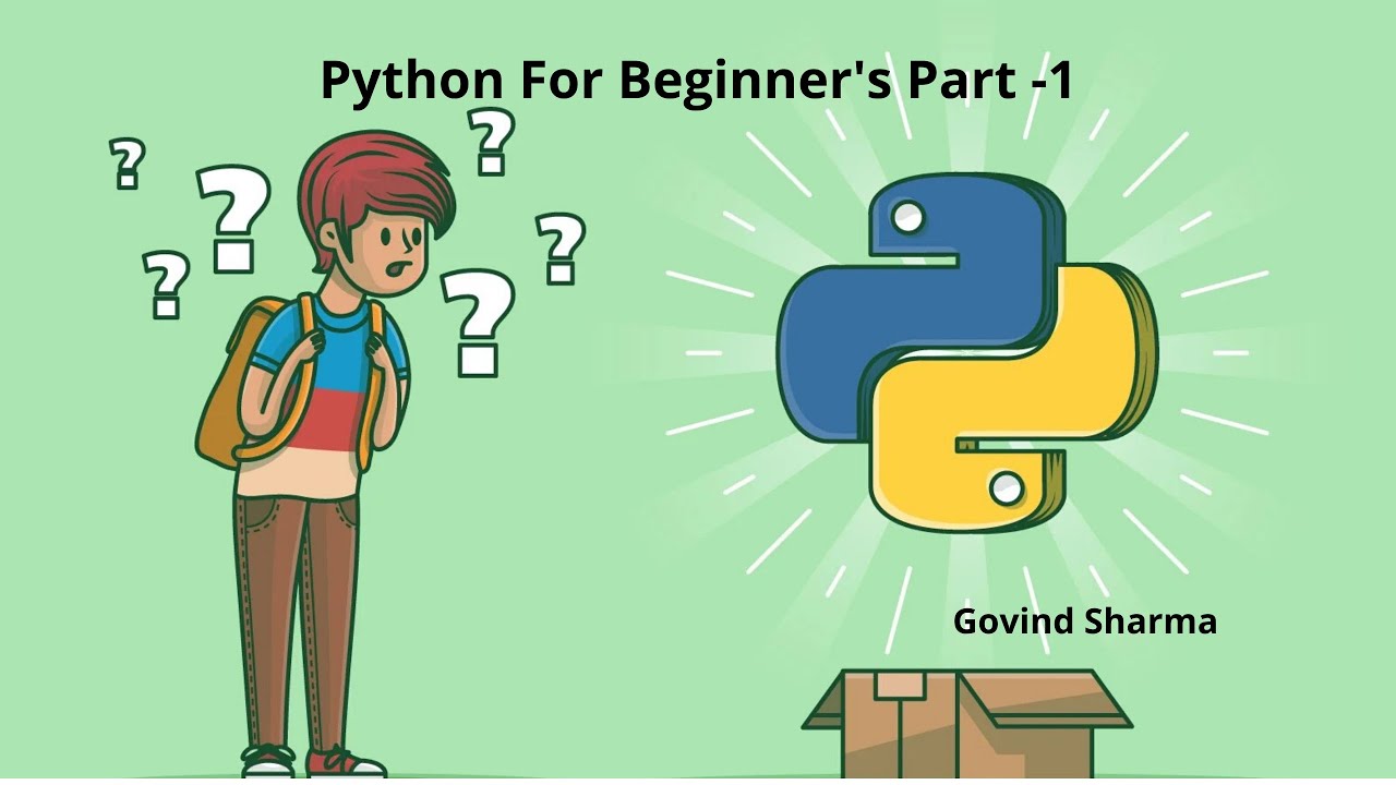 Python For Beginner S Part 1 Youtube