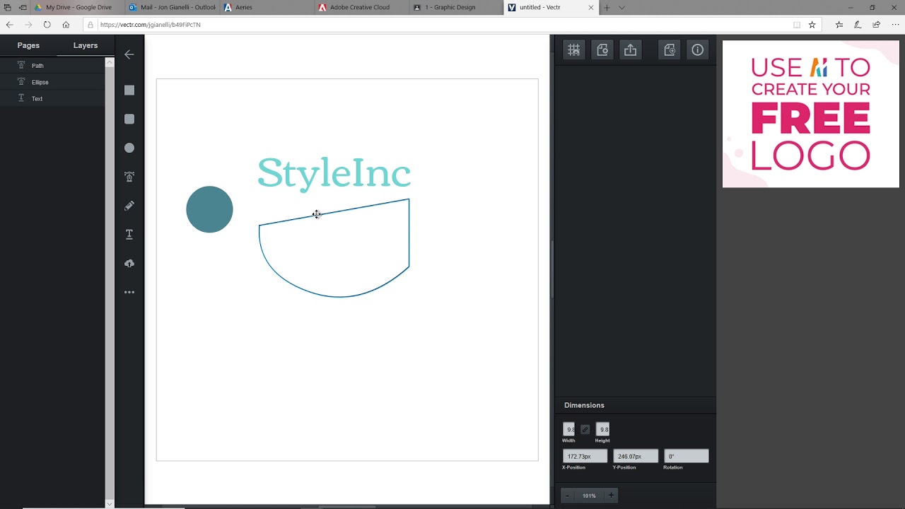 Using Vectr To Create Online Vectr Art And Logos Free Word