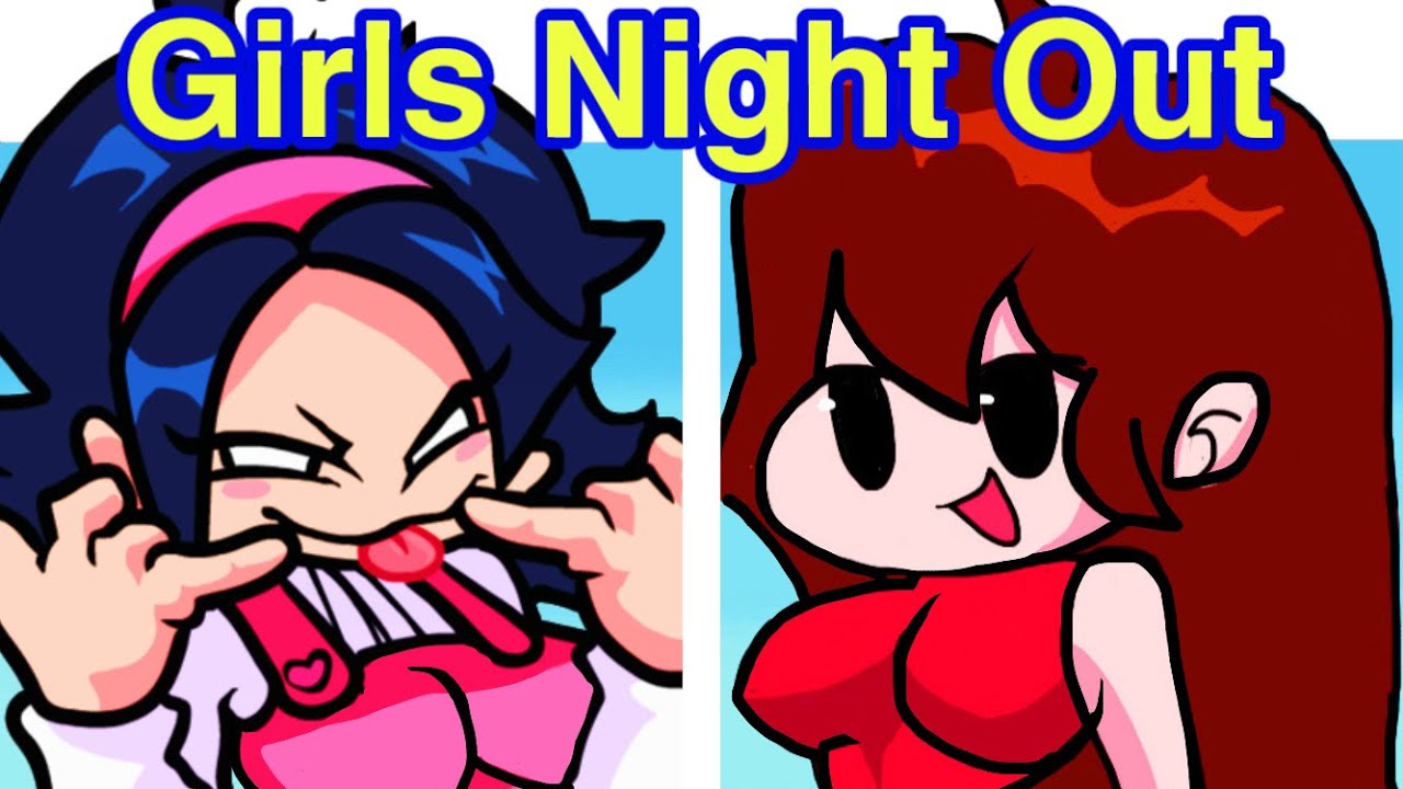 Friday Night Funkin Girls Night Out Rtx Nene Vs Girlfriend Fnf Mod