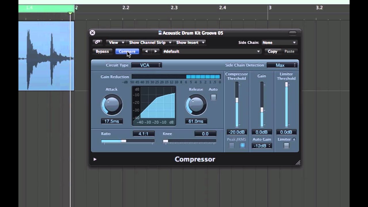 Apple Logic 9 Compressor Mov Youtube
