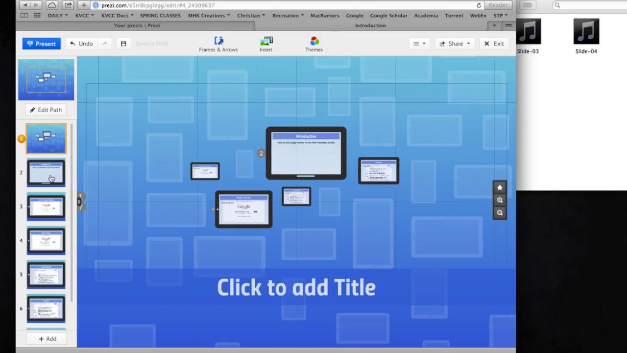 How To Use Prezi Youtube