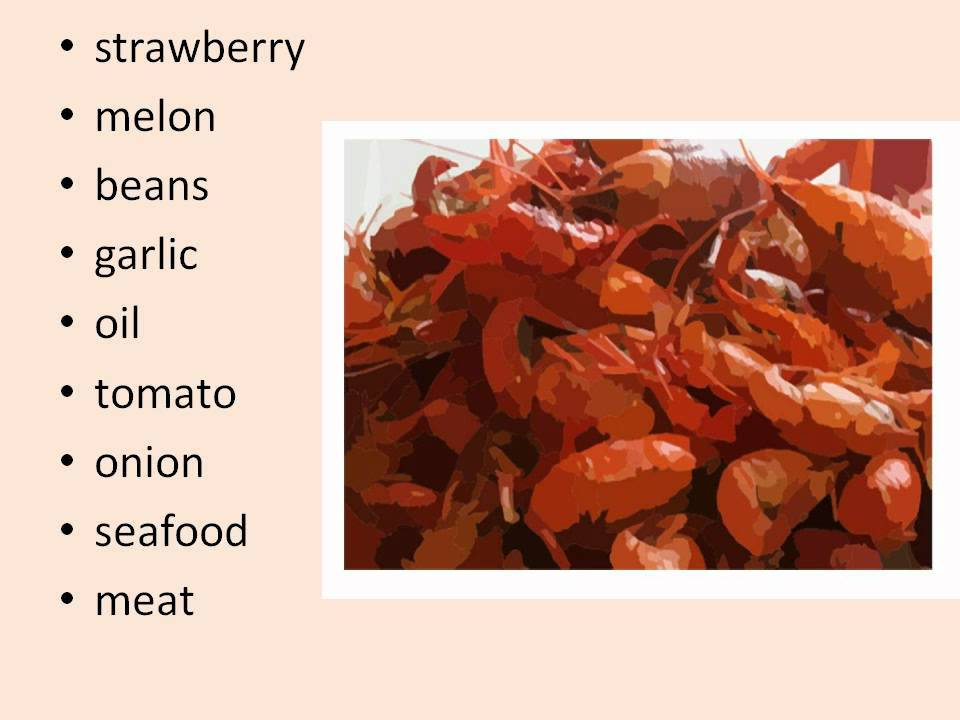 Food Vocabulary Youtube