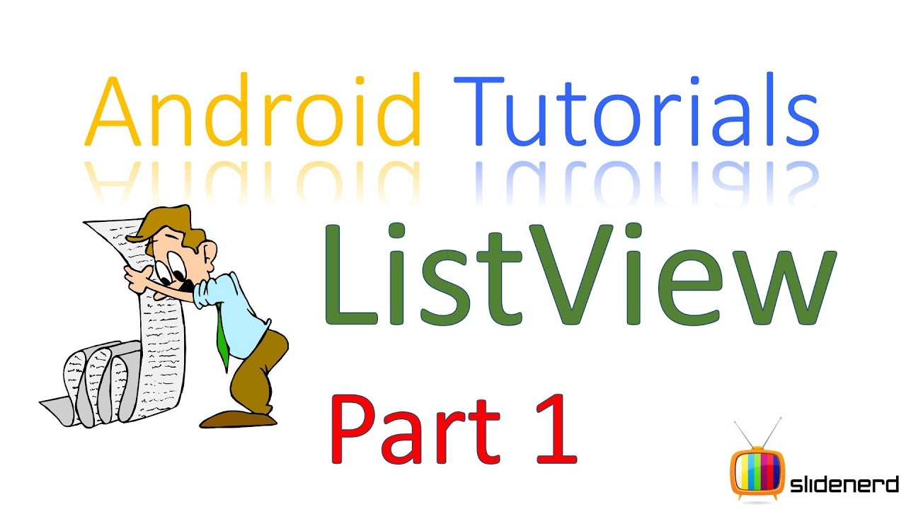 77 Android Listview Tutorial Part 1 Youtube