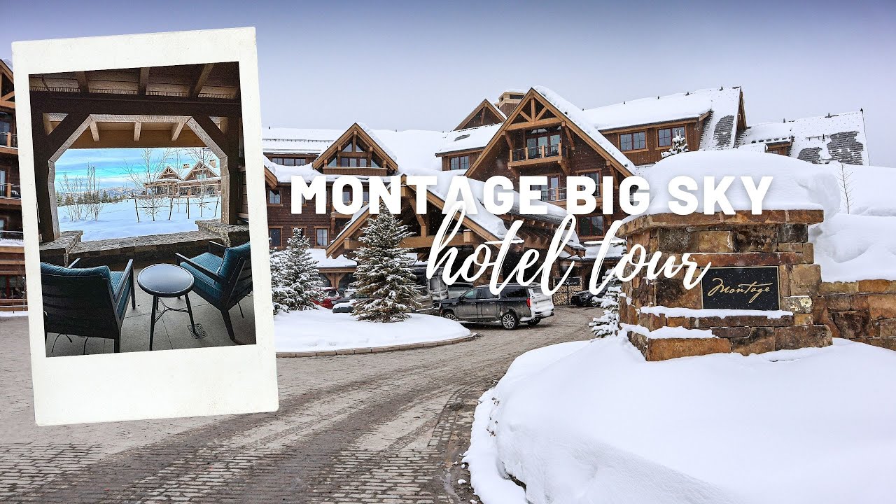 Montage Big Sky Hotel Room Tour Big Sky In Winter Youtube