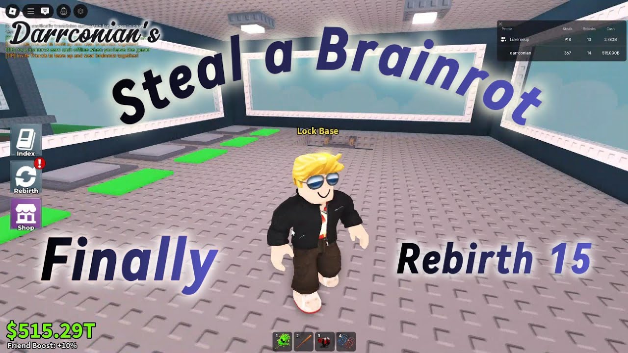 Darrconian S Steal A Brainrot Rebirth 15 Is Finally Here Youtube