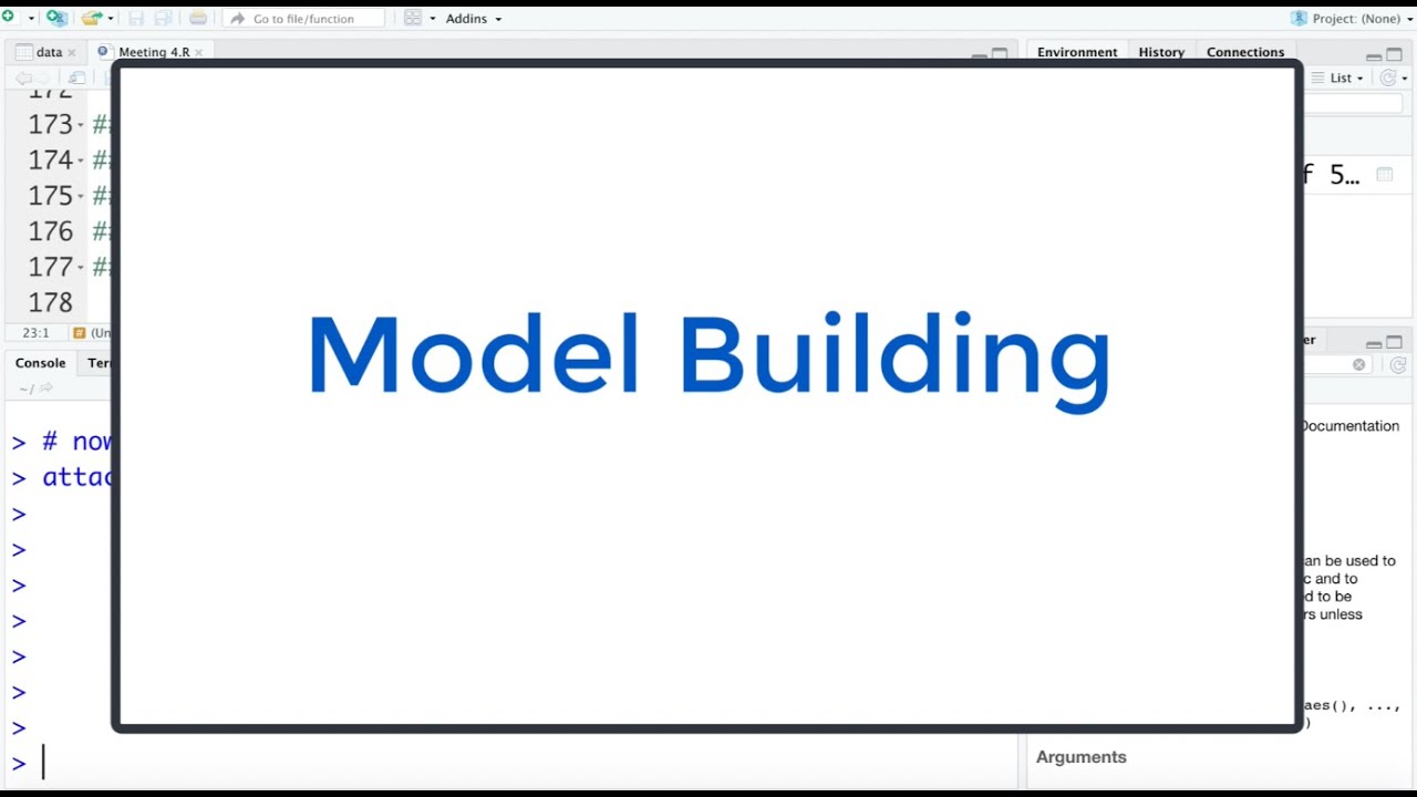 4 4 Model Building And Variable Selection Example Effect Size Model In
