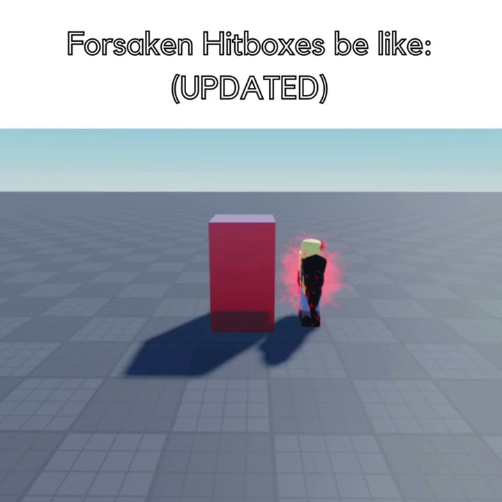 Forsaken Hitboxes Be Like рџ ђ Roblox Robloxmemes Forsaken Youtube