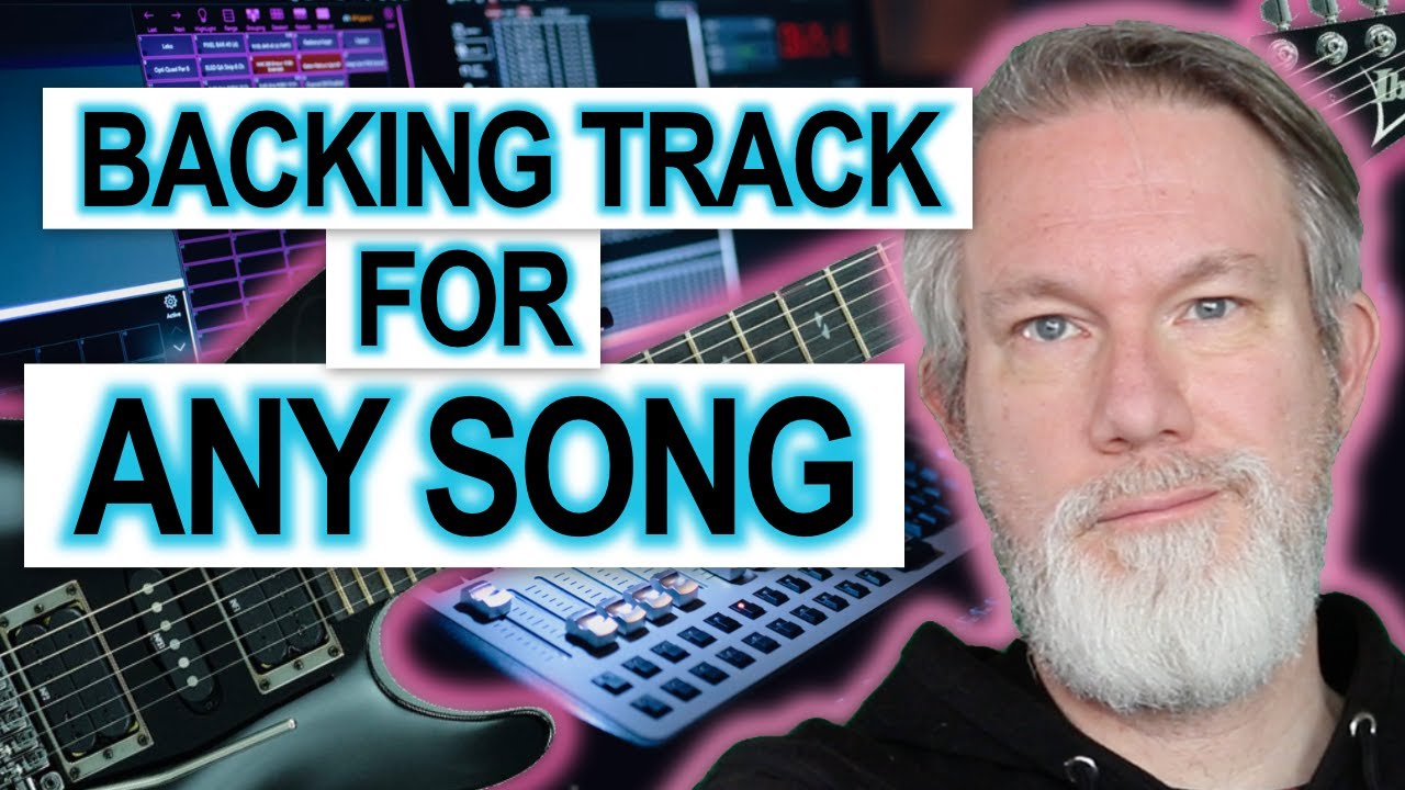 Guitar Backing Track For Any Song Make Your Own From Midi Or Guitar