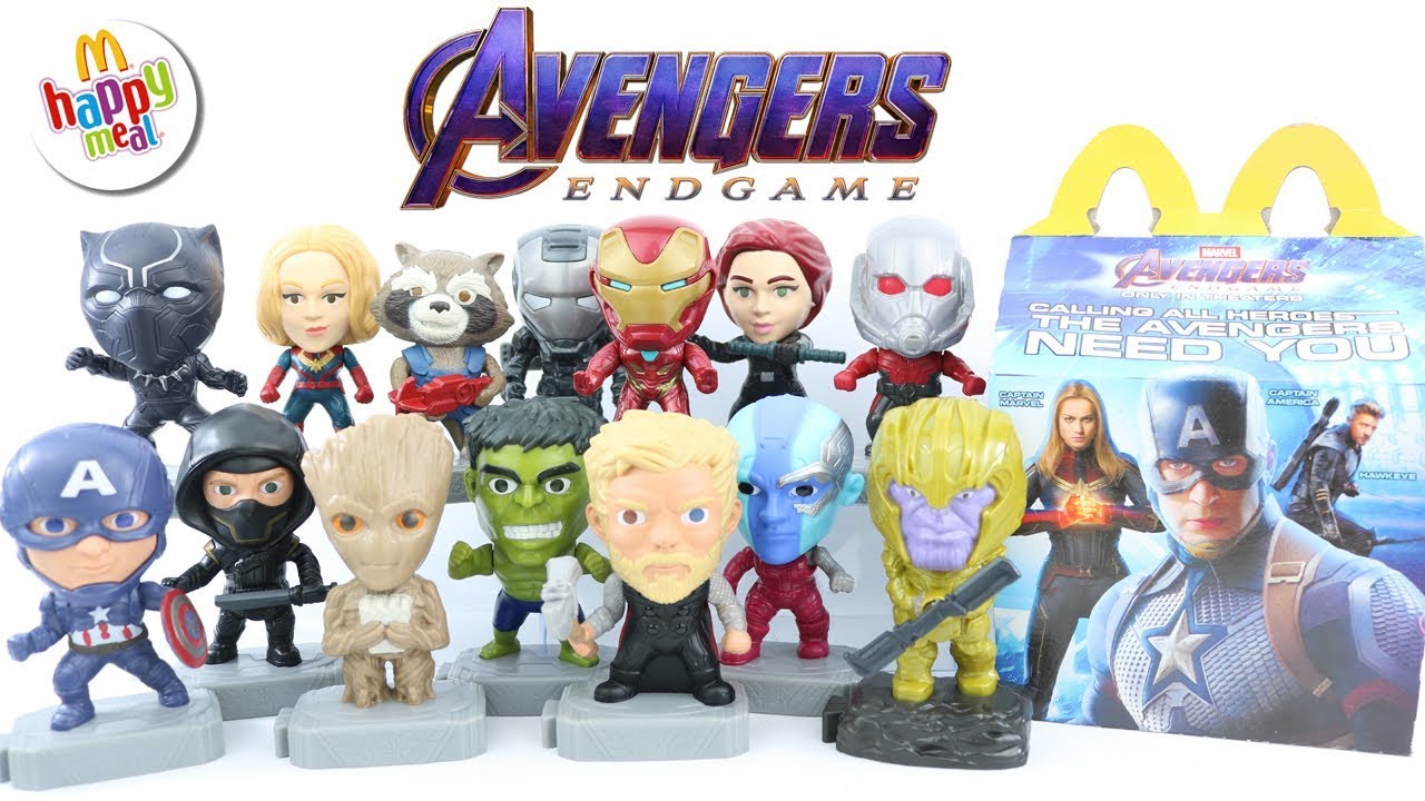 Mclanche Feliz Filme Vingadores Ultimato Mcdonald S Happy Meal