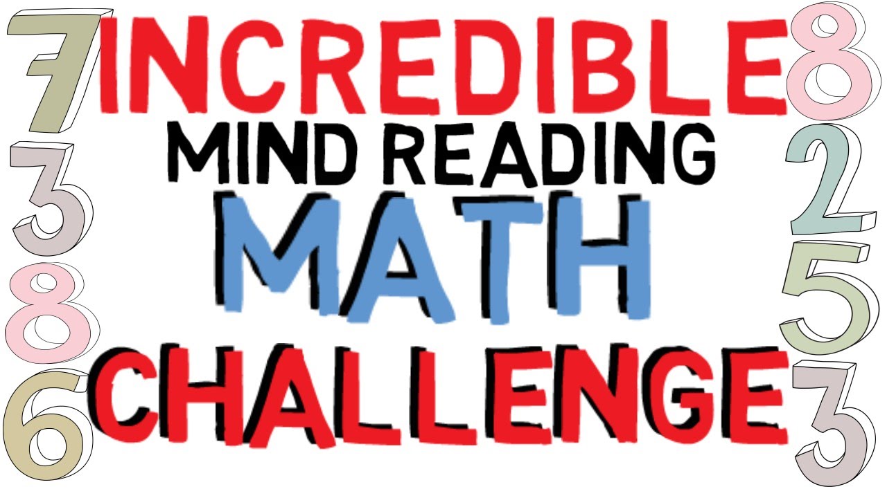 Incredible Mind Reading Math Trick Youtube