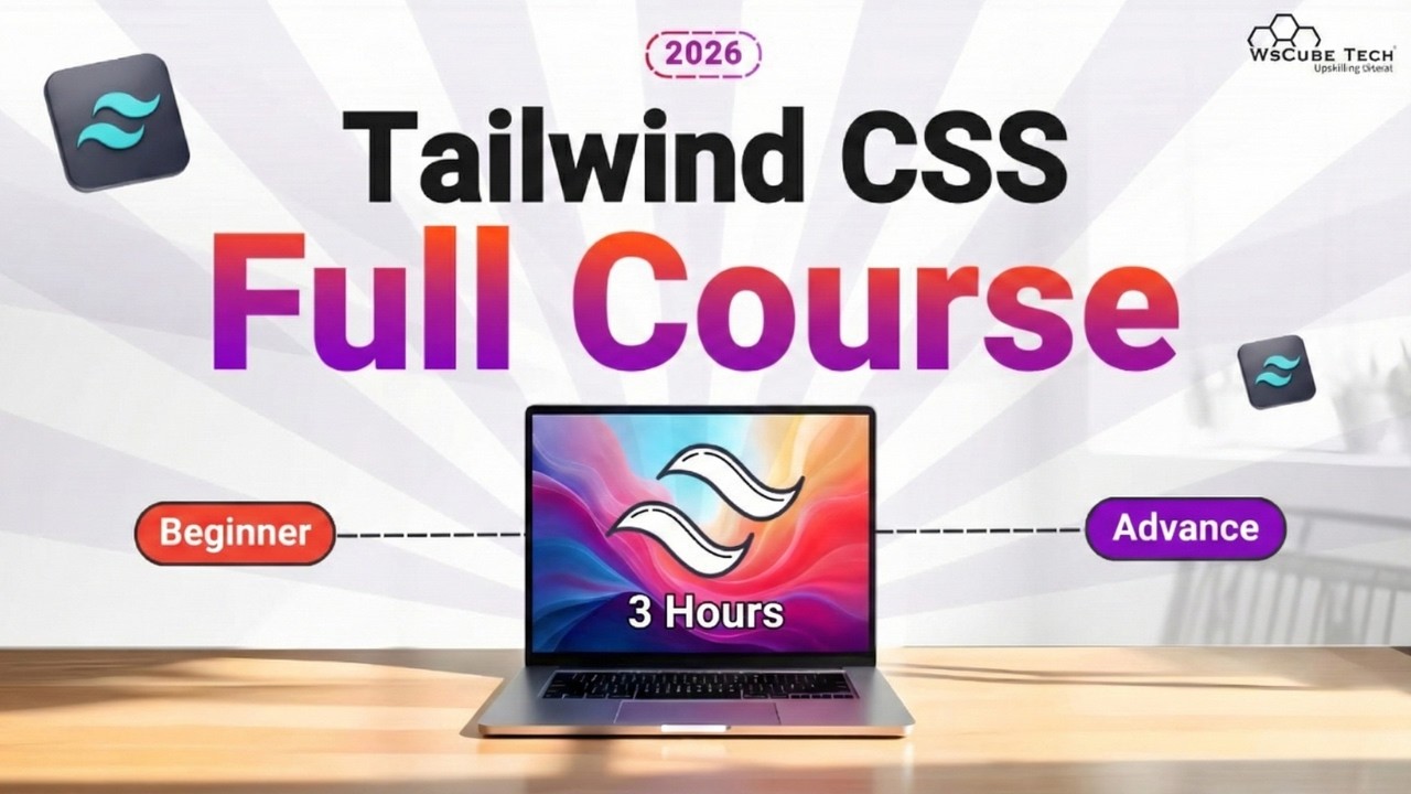 Tailwind Css Full Course For Beginners 3 Hours Learn Tailwind Css