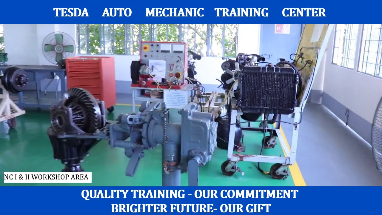 Tesda Auto Mechanic Training Centre Youtube