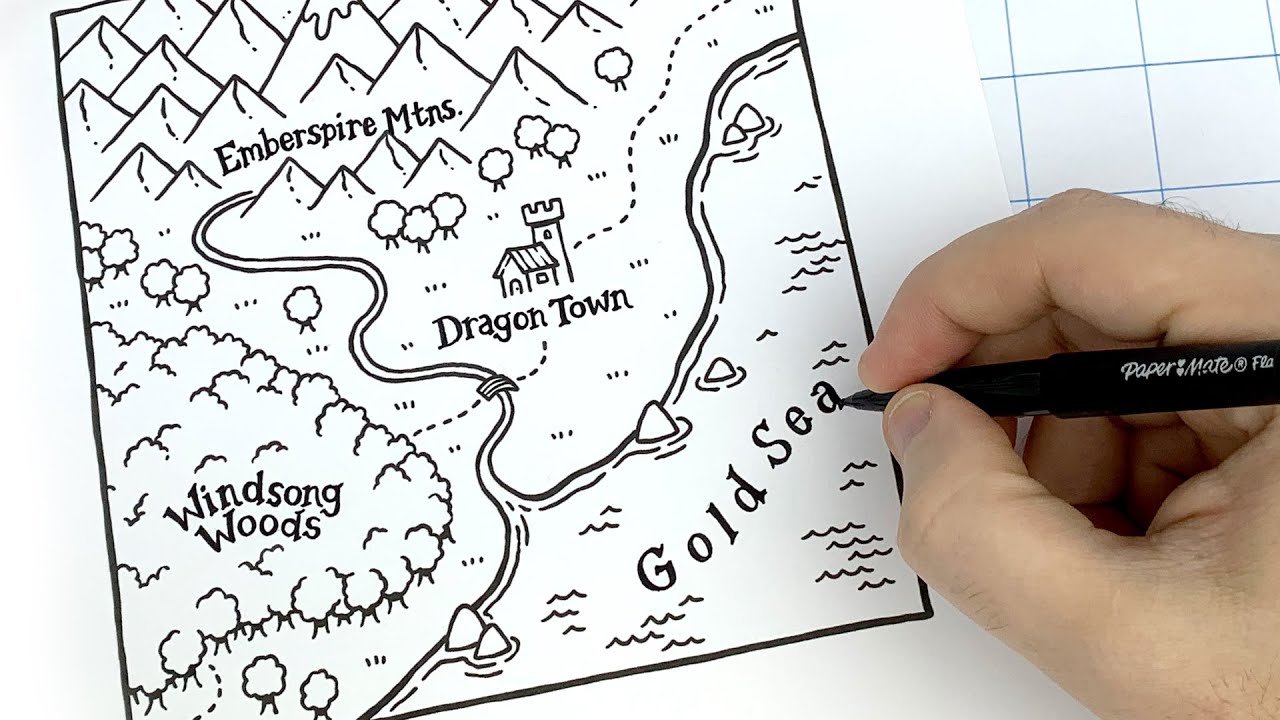Drawing Maps Like Tolkien 40 Off Www Micoope Gt