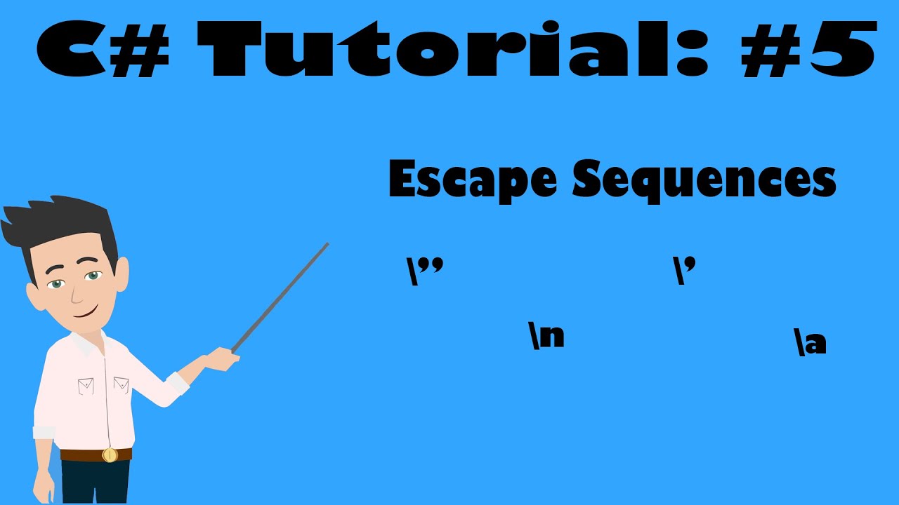 C Tutorial 5 Escape Sequence Youtube