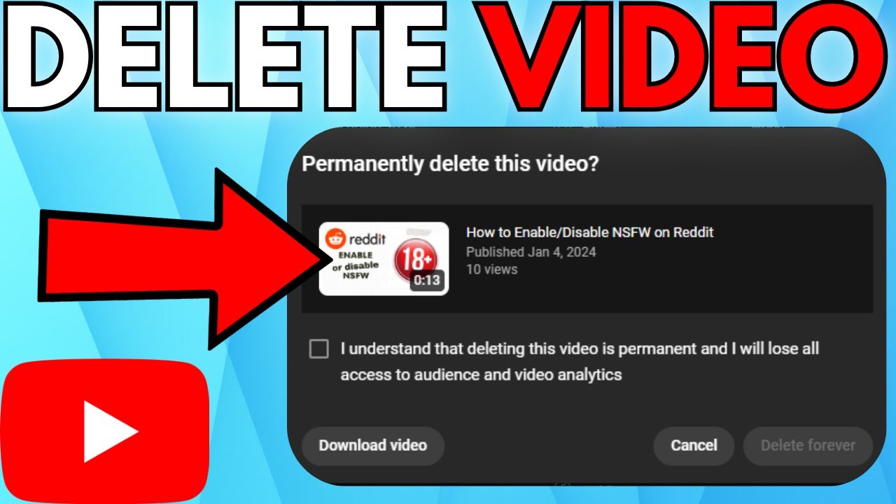 How To Delete Youtube Videos Easy Full Guide Youtube