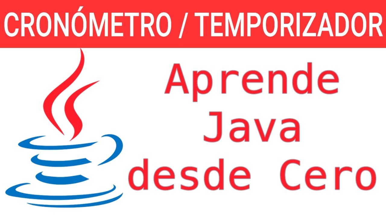 Cronometro En Java Clase Timer Youtube