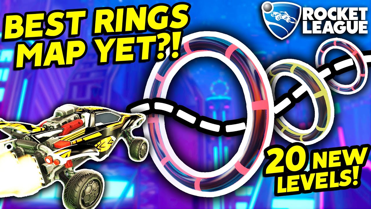 I Created The Best Rocket League Rings Map Yet Youtube