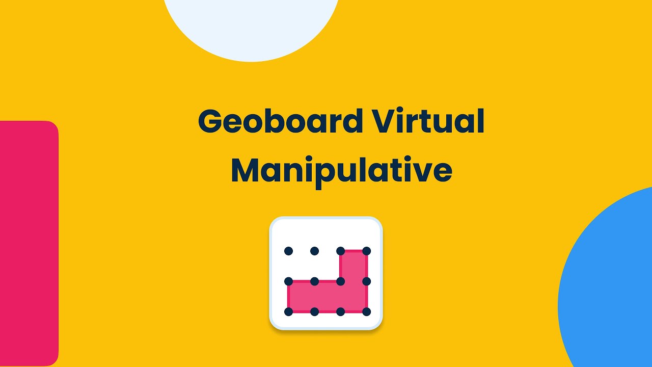 Geoboard Virtual Manipulative Brainingcamp Youtube