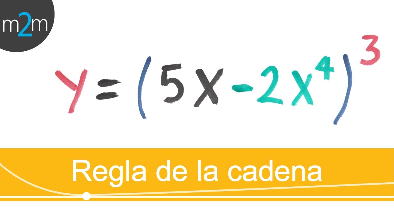 Derivar Con Regla De La Cadena â Ejercicio 1 Youtube