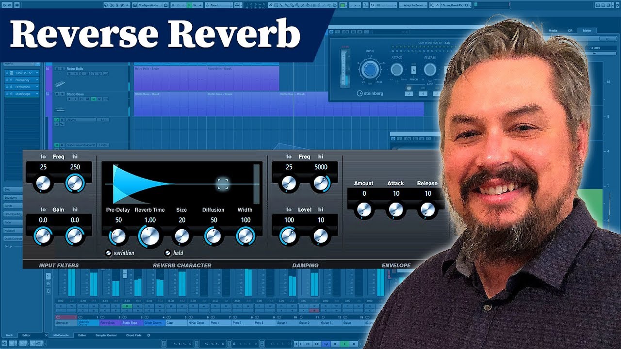 How To Create A Reverse Reverb Effect Mixing Tutorial Youtube