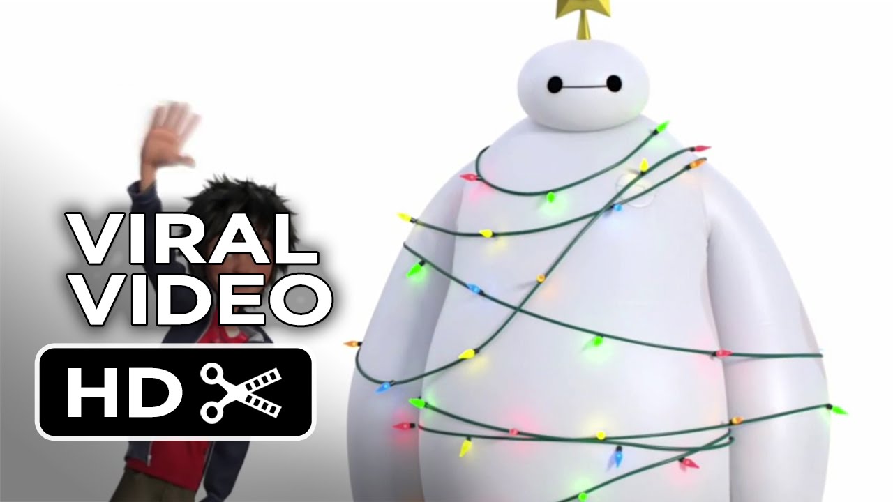 Big Hero 6 Viral Video Baymax Christmas Tree 2014 Disney Animated