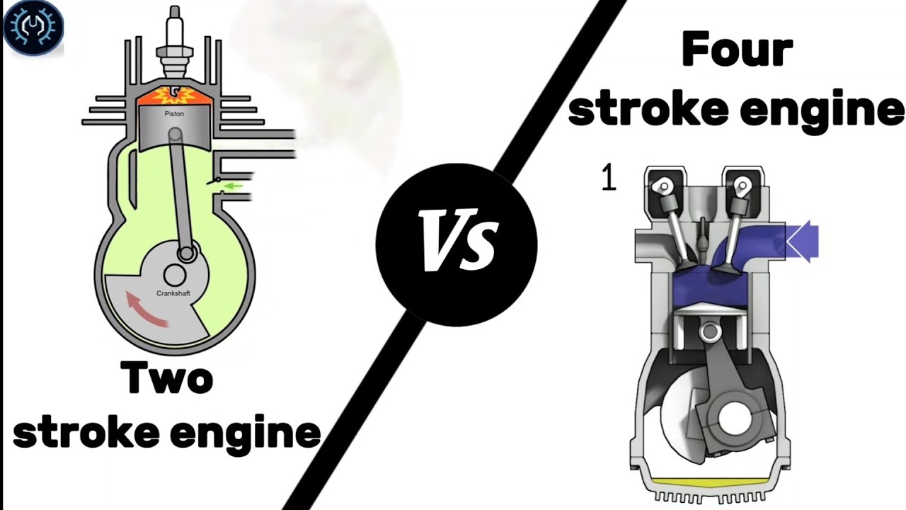 Difference Between Two Stroke And Four Stroke Engines