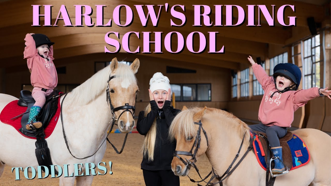 Harlow S Riding School Teaching Kids How To Ride Youtube
