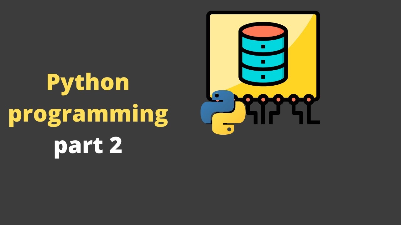 Python For Data Science Part 2 Data Structures Youtube