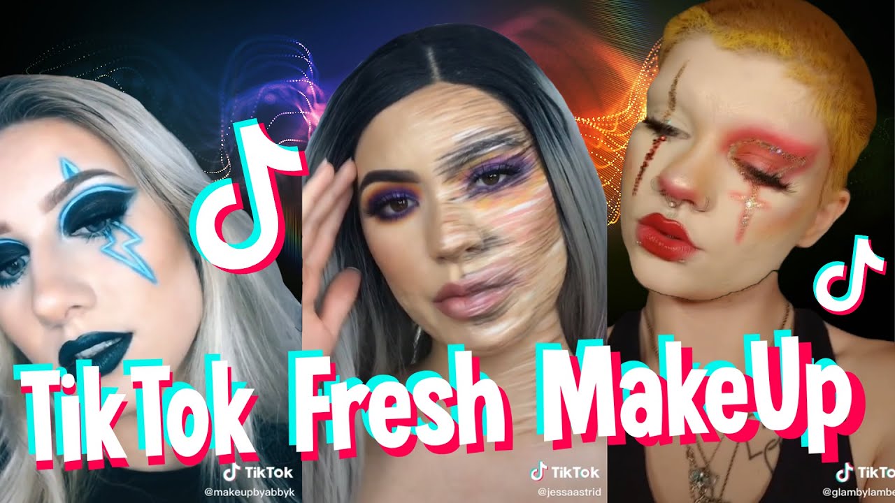 Tiktok Crazy Makeup Compilation 20 Fresh Youtube