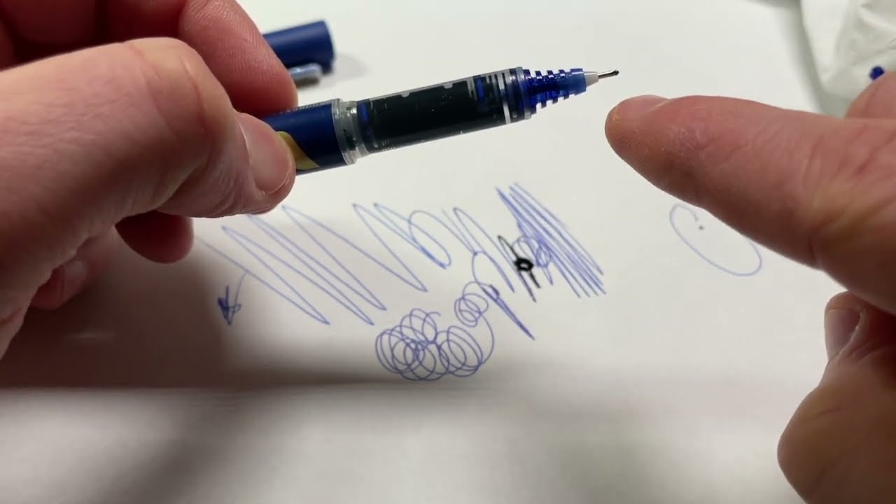 How To Refill A Pilot Rollerball Pen Youtube