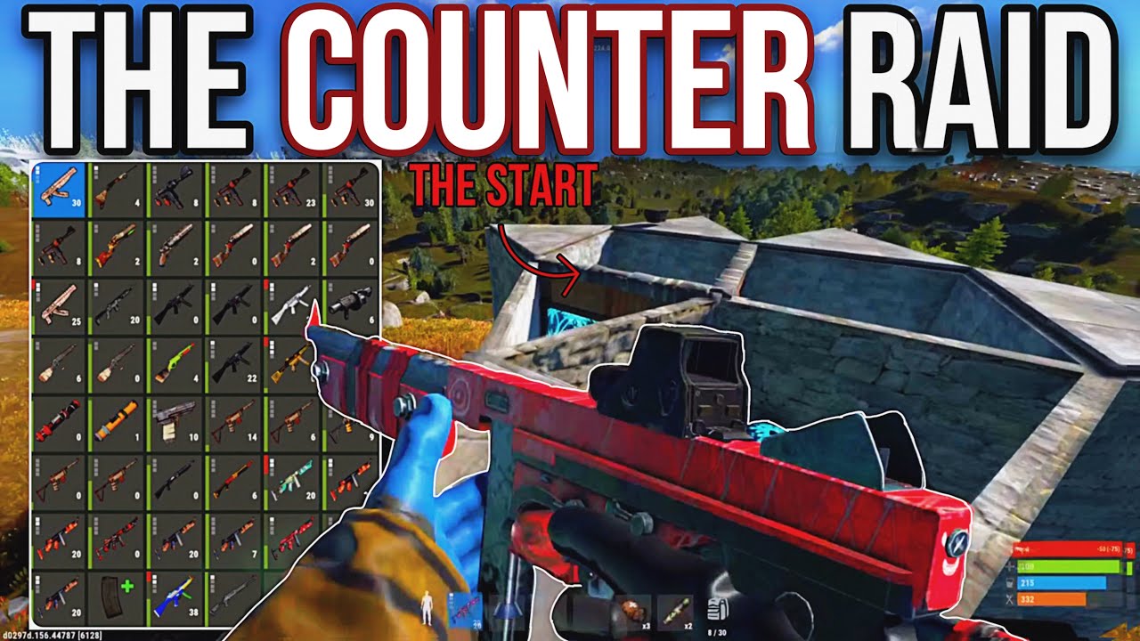 The Counter Raid Rust Console Youtube