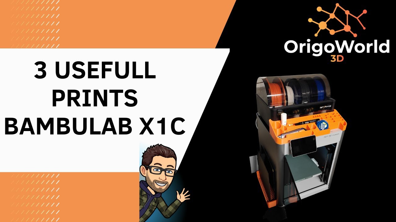 Time Lapse Usefull Prints Bambu Lab X1c Youtube