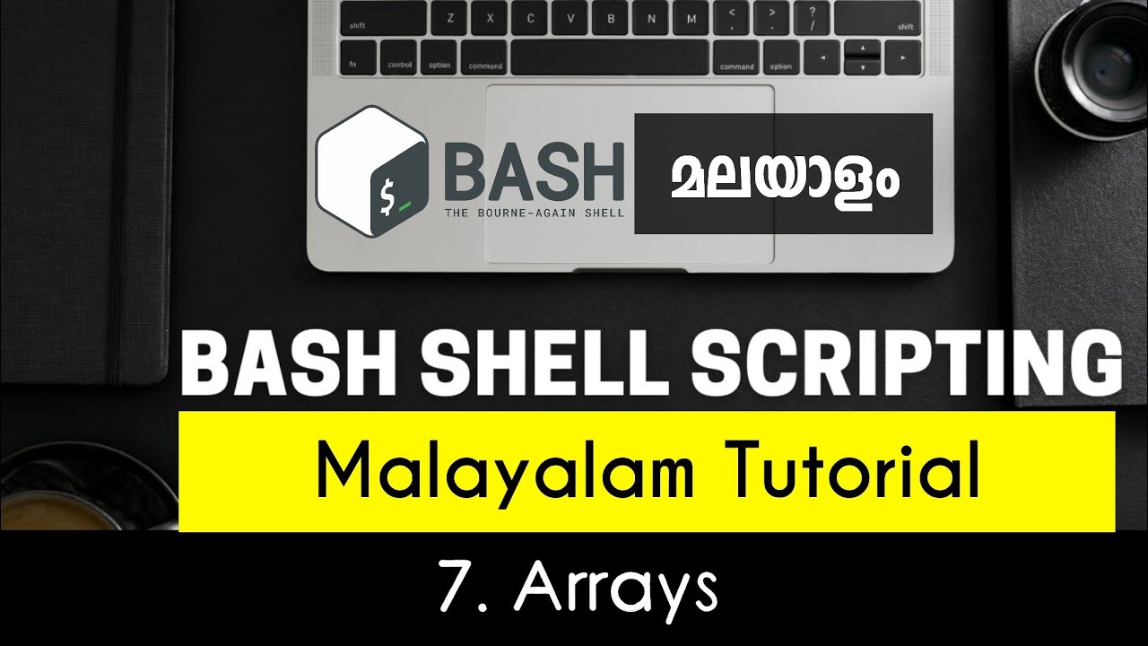 Arrays Bash Shell Scripting Malayalam Tutorial Part 7 Youtube