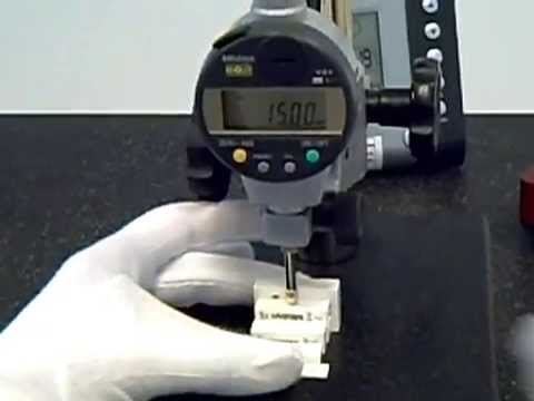 Calibración Comparador Mitutoyo Dcl Metrología Youtube
