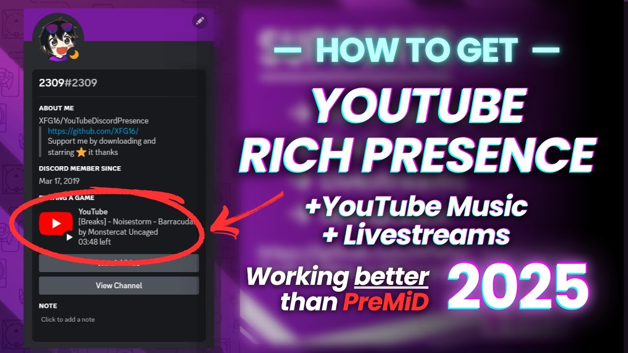 2025 How To Show Youtube And Youtube Music As A Rich Presence Status